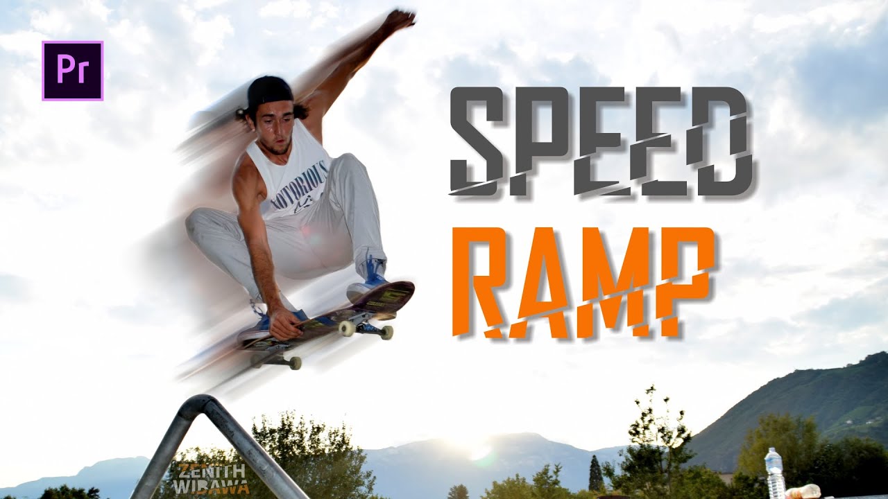 Cara membuat speed ramp (time remapping) di premiere pro cc - YouTube