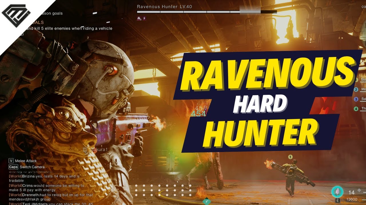 RAVENOUS HUNTER HARD | ONCE HUMAN GAMEPLAY - YouTube
