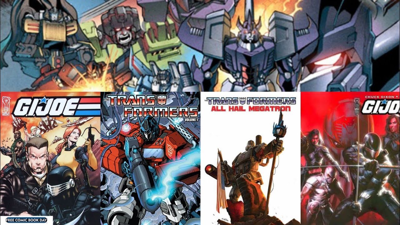 transformers y gi joe idw resumen face 1 - YouTube