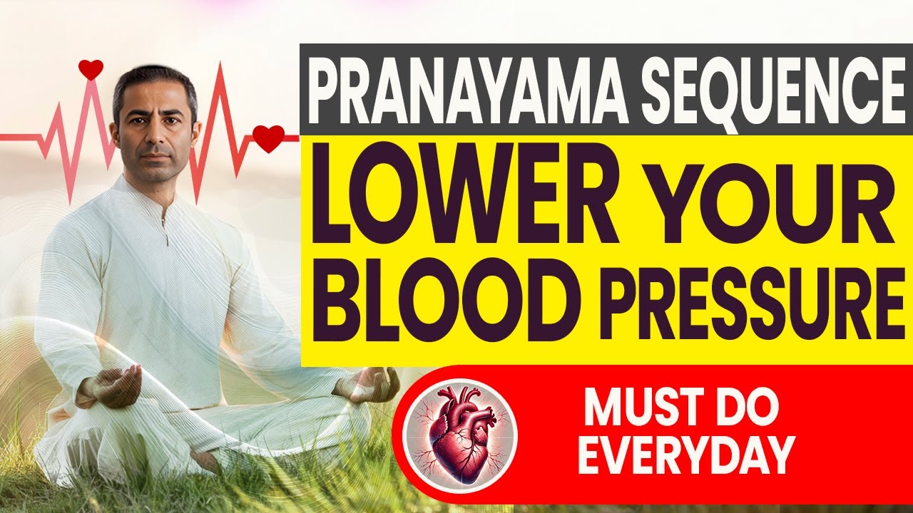 Breathing Exercises to Lower Blood Pressure in 10 minutes | Control ...