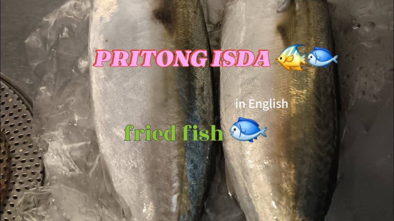 FRIED FISH OR PRITONG ISDA 🐟🐠🐠#cooking #fish #food - YouTube