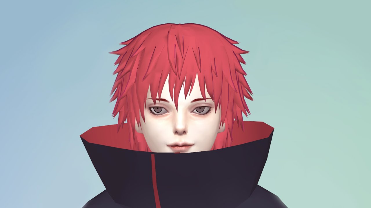Sims4 - Create Naruto Sims | Sasori - YouTube