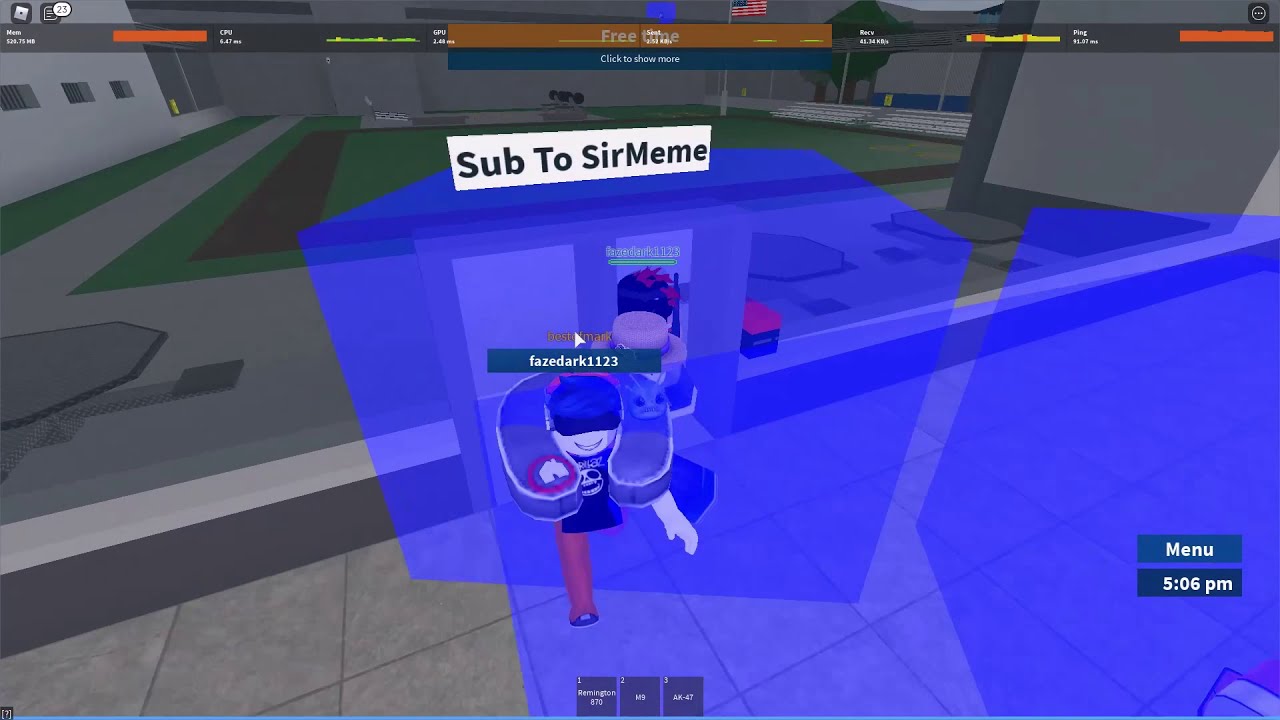 Roblox Prison Life GUI showcase june 2020 - YouTube