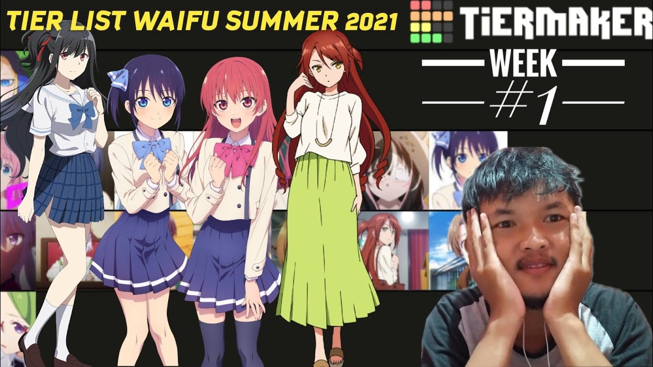 Tak Disangka Disangka | My Tier List Waifu Anime SUMMER 2021 on WEEK 1 ...
