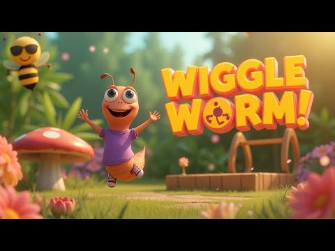 🪱 Wiggle Wiggle Worm – Fun Kids Dance Song! | Sing & Dance with Wiggle ...