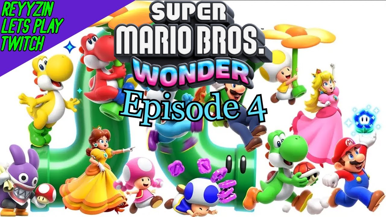 Super Mario Bros. Wonder - Episode 4 - Lets Play - YouTube