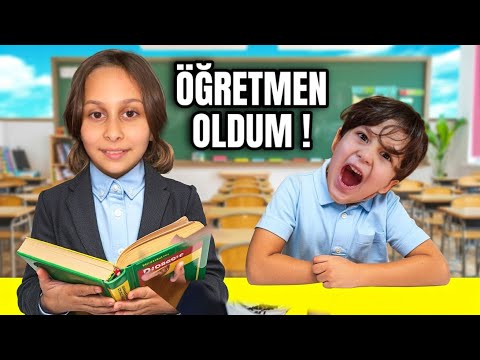 RÜYA 24 SAAT ÖĞRETMEN OLDU !! YARAMAZ ÖĞRENCİ RÜZGAR!!