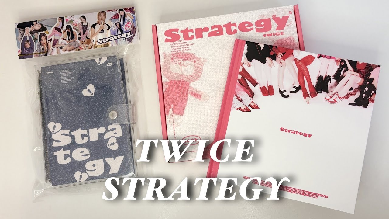 🧸распаковка альбомов TWICE - STRATEGY (step 2 ver., highlight ver.) 🎀 ...