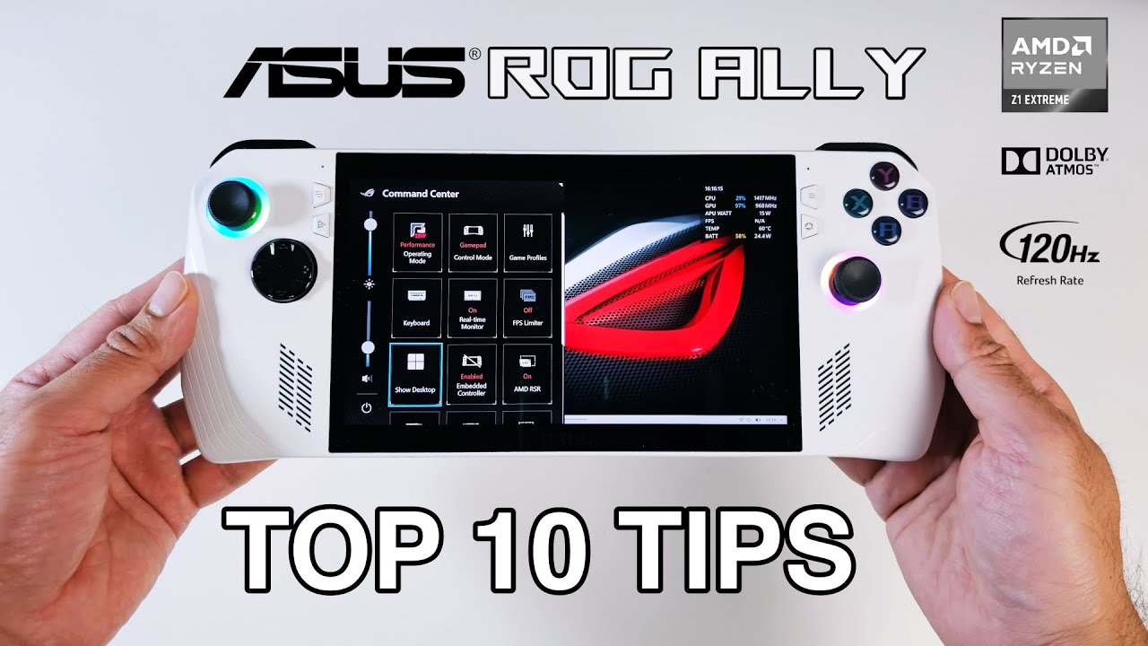 ASUS ROG Ally - Top 10 Tips & Tricks - YouTube