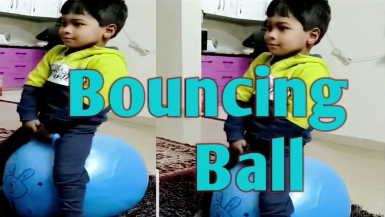 KIDS PLAYING WITH BOUNCING BALL - YouTube