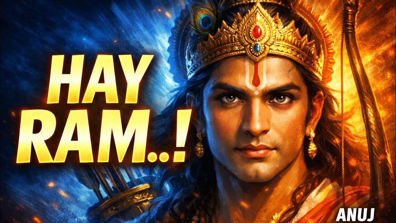 हे राम हे राम | Hay Ram Hay Ram Shree Ram Bhajan| Anuj Sharma | Anuj Ke ...
