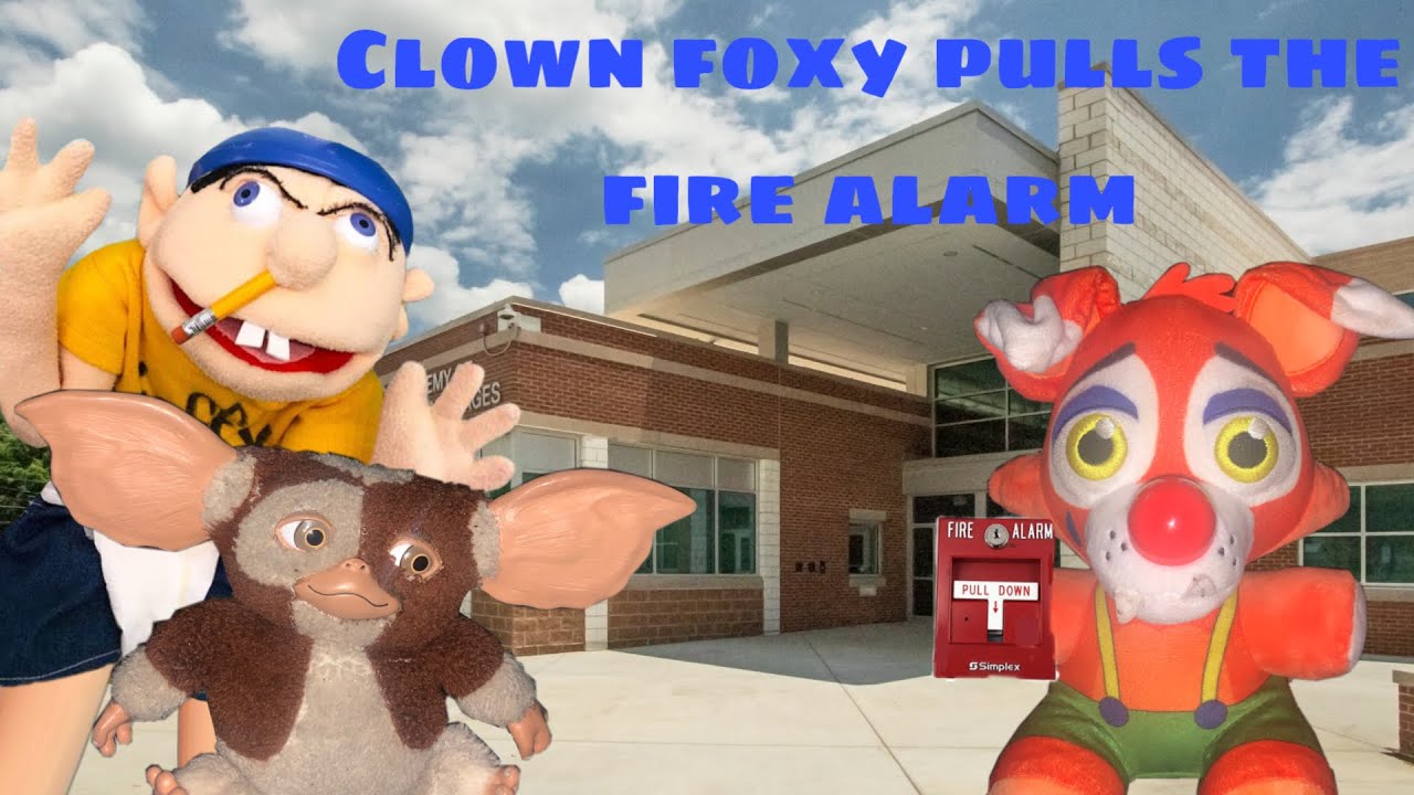 Fw movie-clown foxy pulls the fire alarm - YouTube