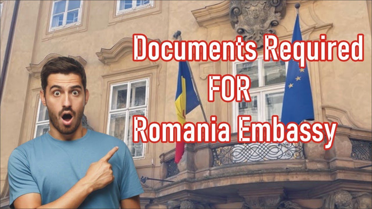 Documents required for Romania Embassy || Romania visa update 2024 # ...