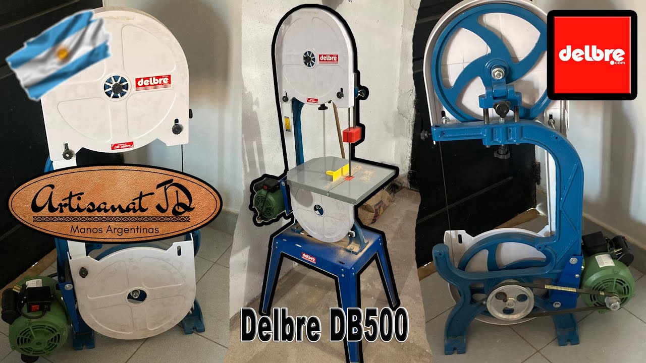 Probamos la Sierra Sin Fin Delbre DB350 / DB500 (IND ARG) - YouTube