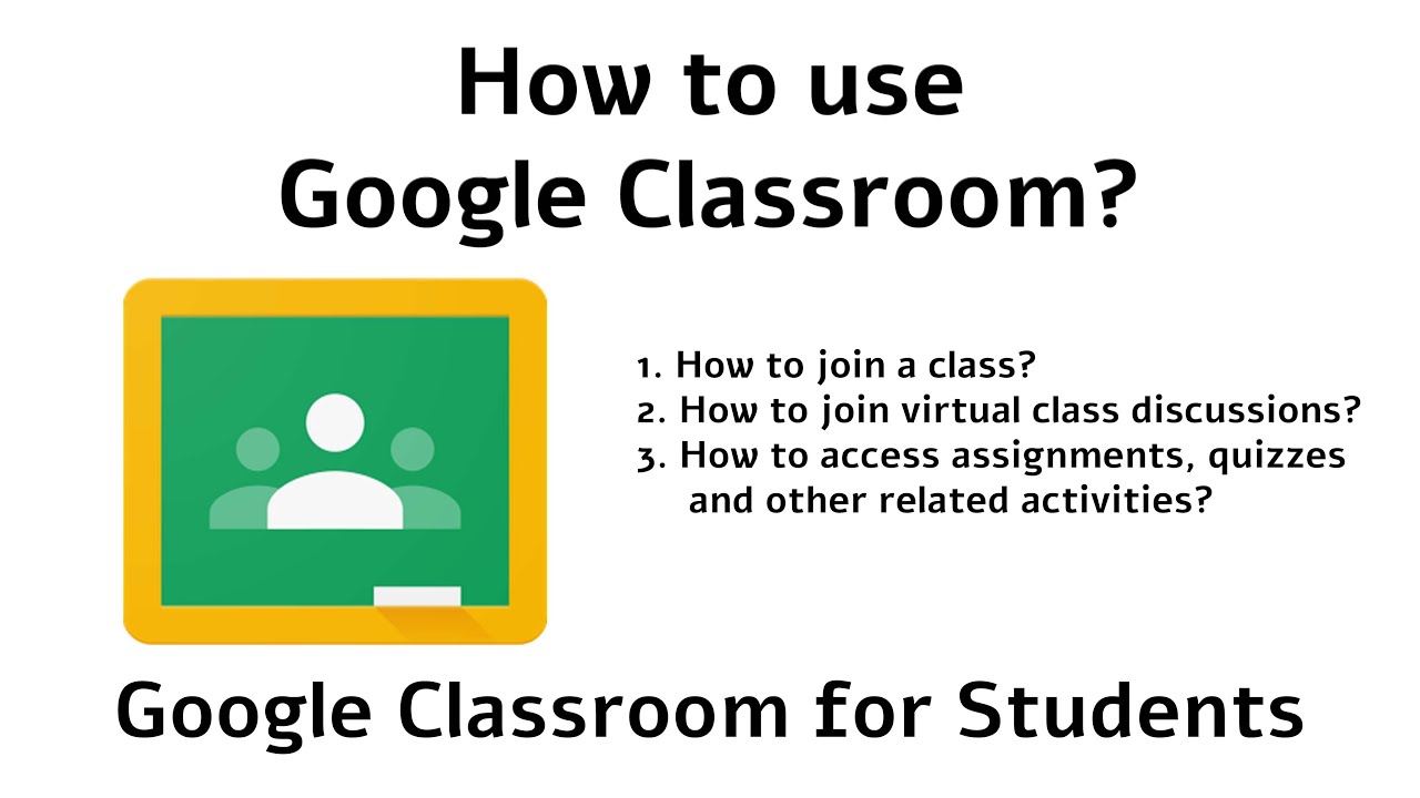 Google Classroom for Students - YouTube