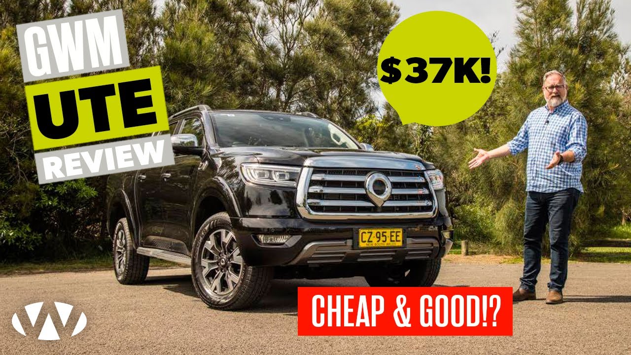GWM Ute Cannon-L review | Wheels Australia - YouTube