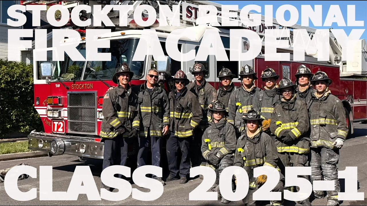 Stockton Regional Fire Academy • Class 2025-1 - YouTube
