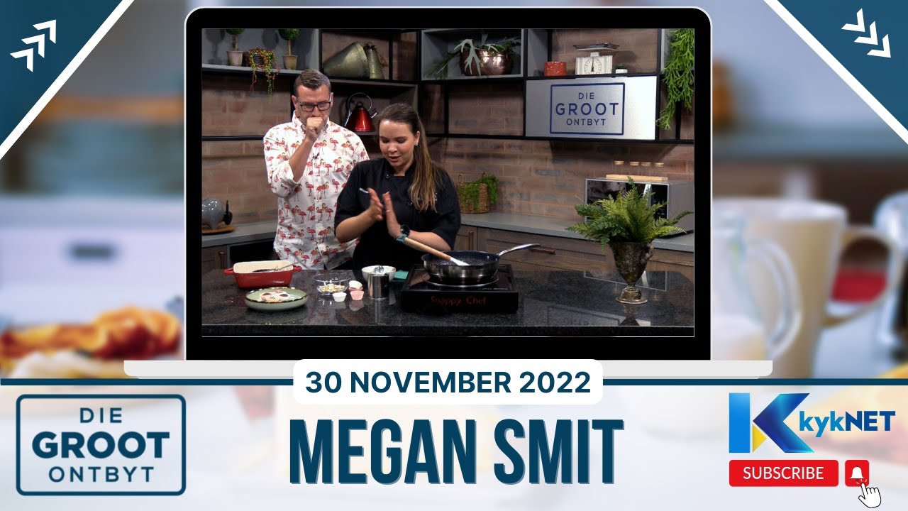 GROOT Kombuis | Megan Smit | 30 November 2022 - YouTube
