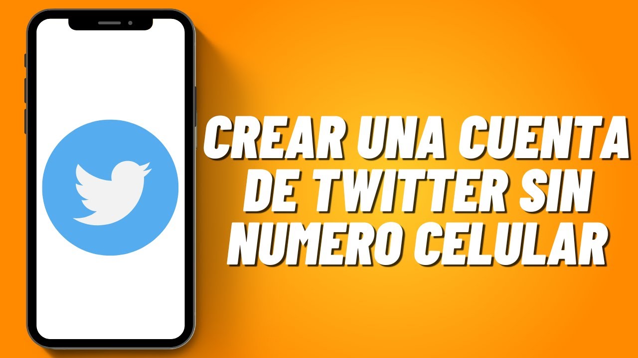 Como crear una cuenta de Twitter sin numero celular - YouTube