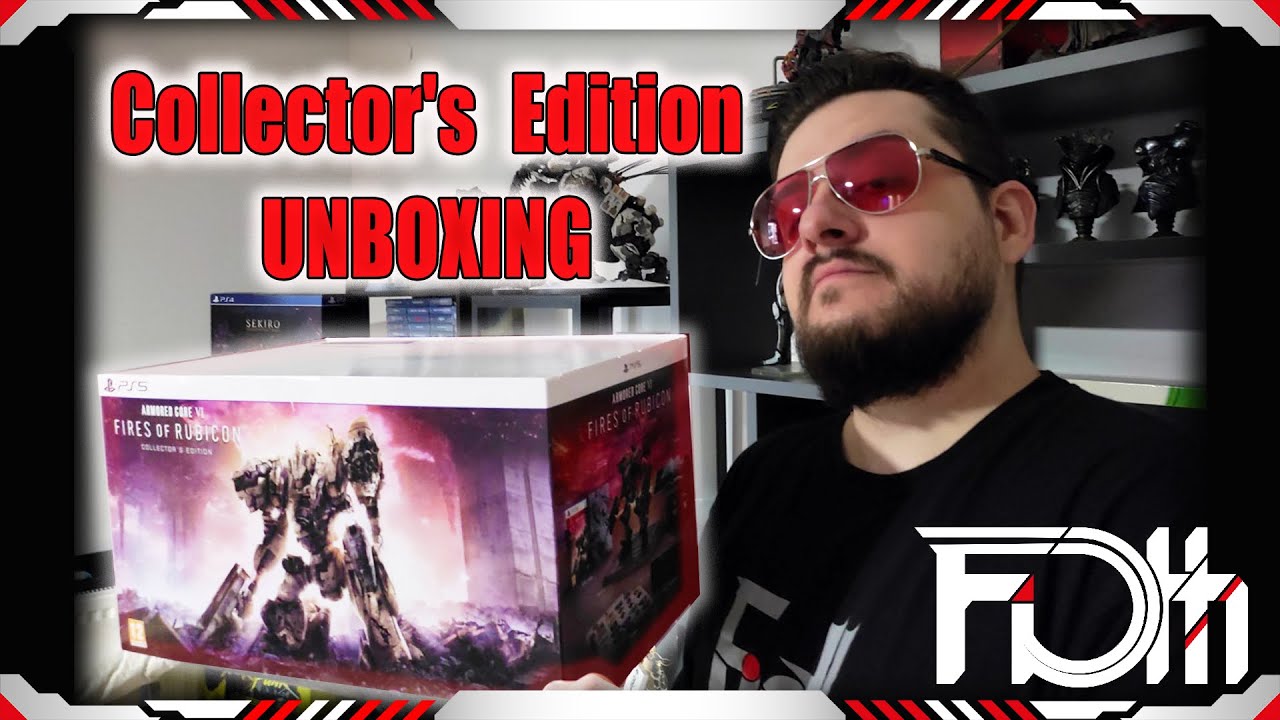 UNBOXING Armored Core VI Collector's Edition! - YouTube