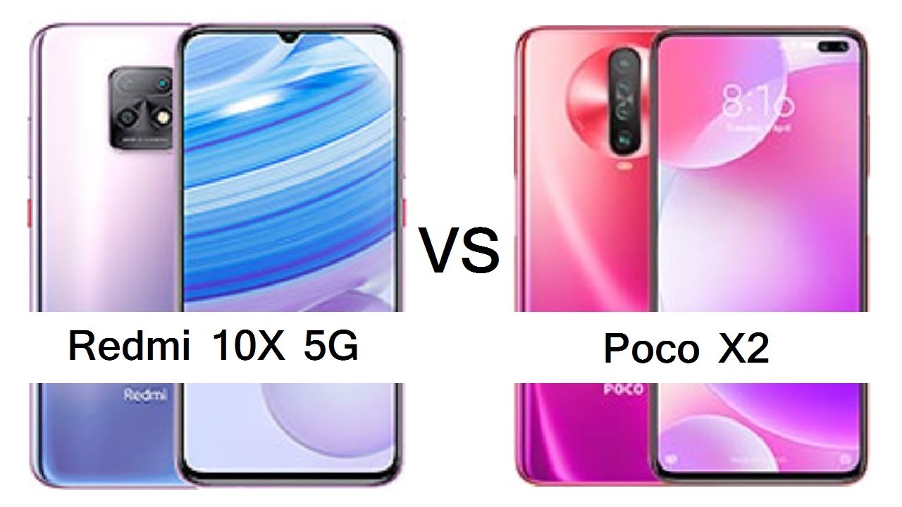 Xiaomi Redmi 10X 5G vs Poco X2 Specification Comparison: Camera ...