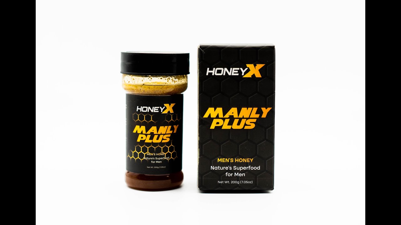 HoneyX Manly Plus is specially made with natural & organic ingredients ...