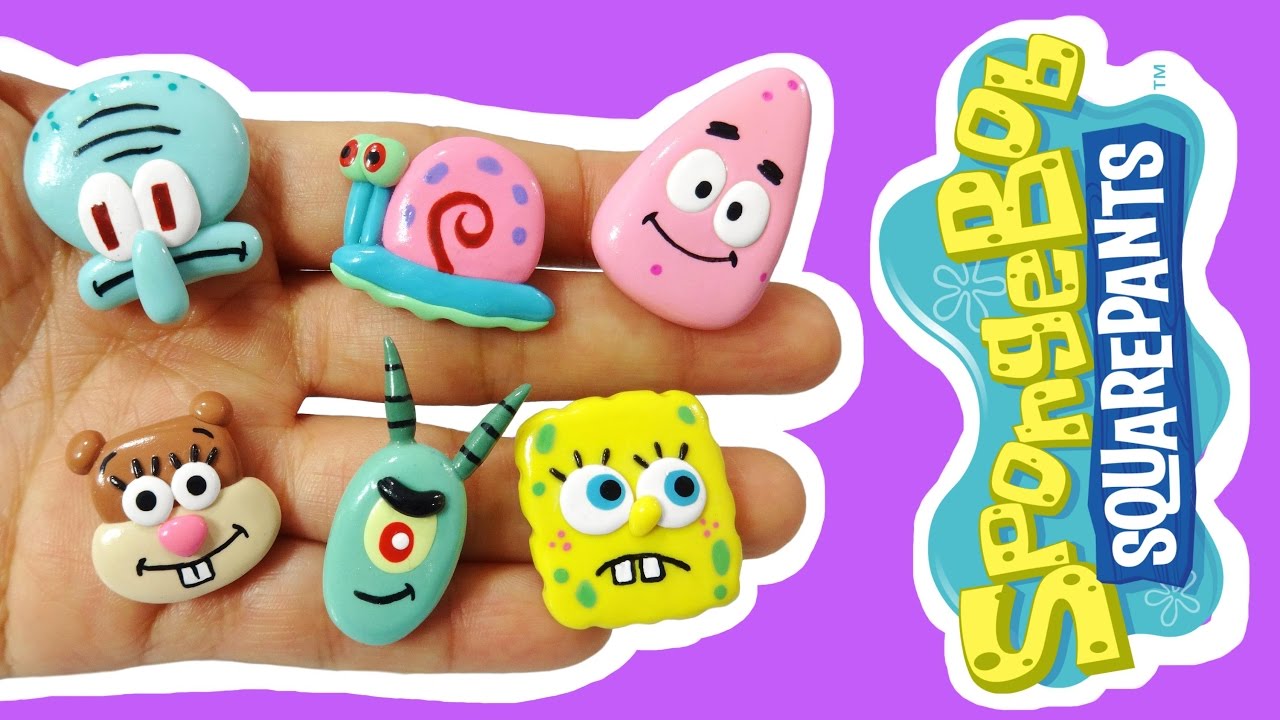 SPONGEBOB SQUAREPANTS! [BOB ESPONJA!] Polymer Clay Tutorial ...
