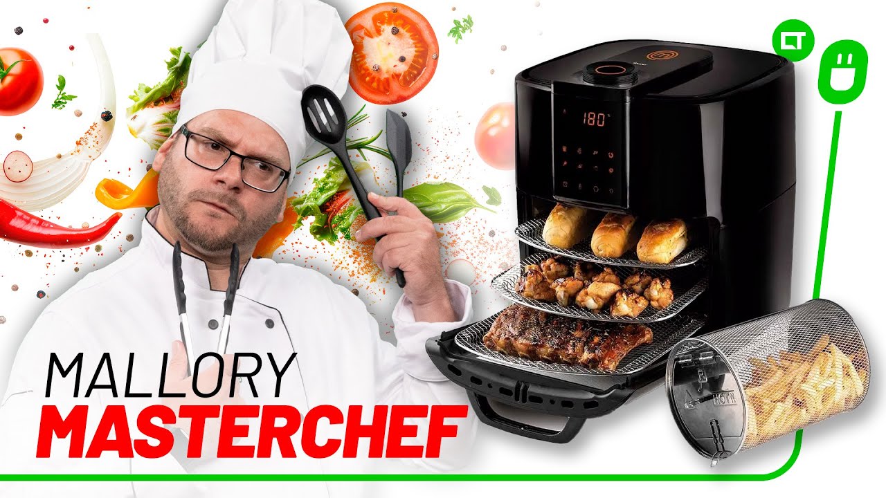 Mallory Masterchef: a AirFryer Oven para receitas audaciosas - YouTube