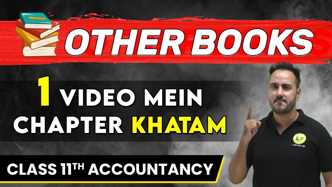 Other Books | Subsidiary Book | One Shot Video | Class 11 Accountancy ...
