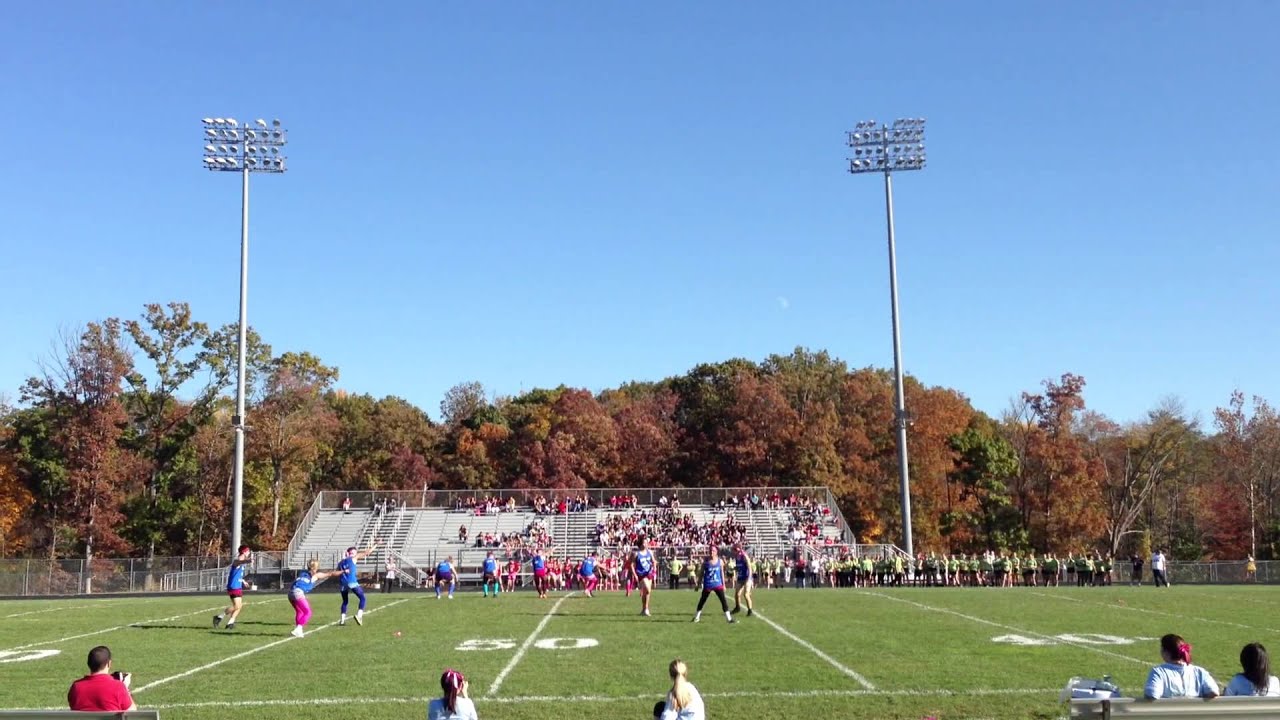 Dominion High School Senior Boys Powderpuff 2012 - YouTube