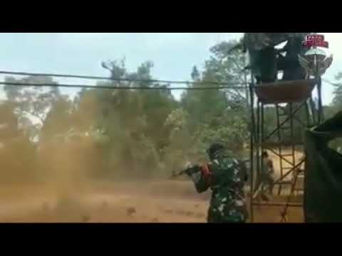 Latihan Dopper TNI meleng dikit lewat... butuh konsentrasi tingkat dewa ...