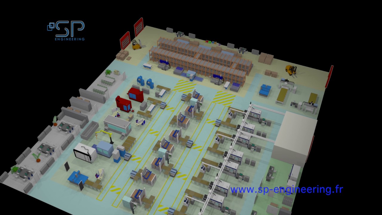 Concept of additive manufacturing plant - YouTube