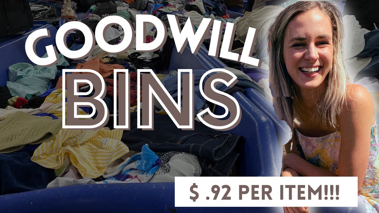 Goodwill Outlet (AKA The Bins) Thrift Haul To Resell Online - YouTube