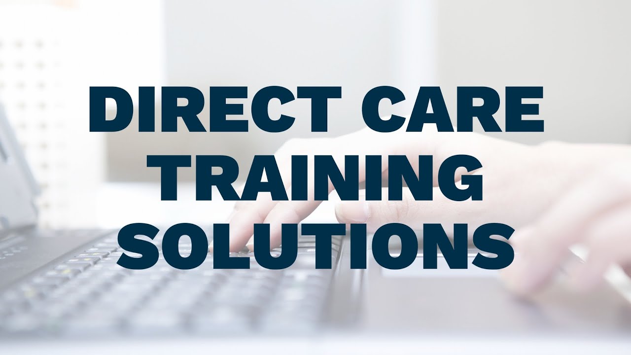 Online Training Solutions for Direct Care Providers - YouTube