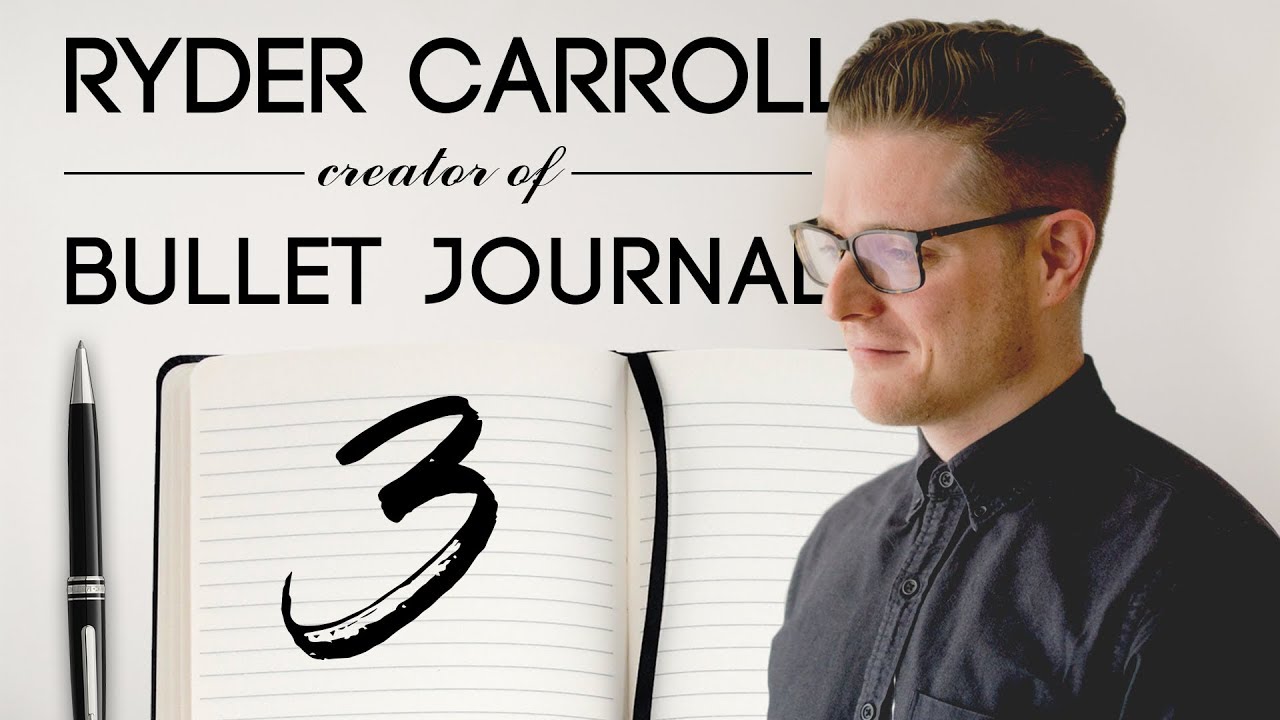 "I have always been kinda of a minimalist" Bullet Journal w/ Ryder ...