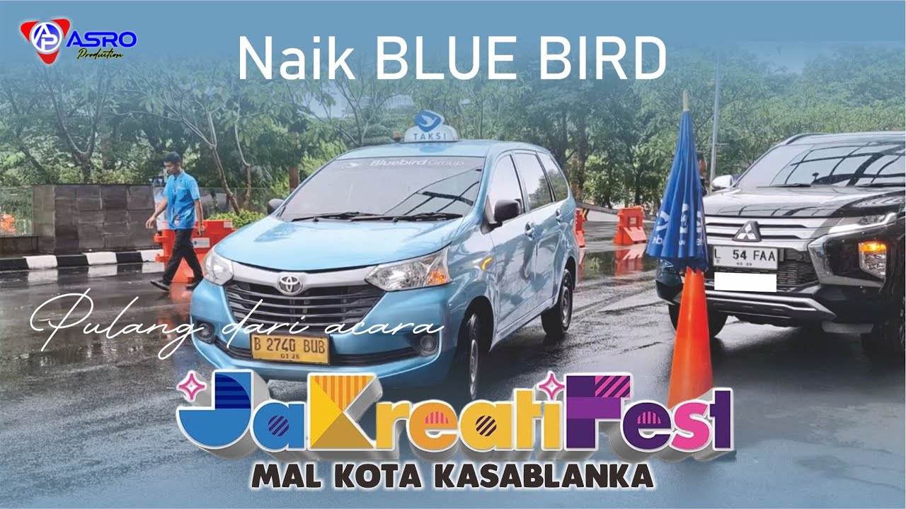Naik Blue Bird dari Mal Kota Kasablanka #jakreatifest - YouTube