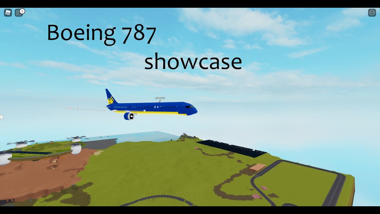 Roblox Plane Crazy - Boeing 787 Dreamliner [Thanks for 460 subs] - YouTube
