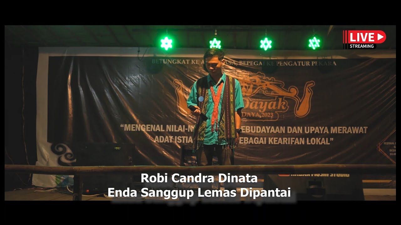 13.Roby Candra Dinata | FGD Desa Swadaya 2023 || Enda Sanggup Lemas Dipantai - YouTube
