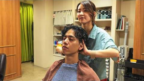 💈ASMR Relaxing Japanese Barbershop Massage Compilation | Female Barbers & Master Barbers ...