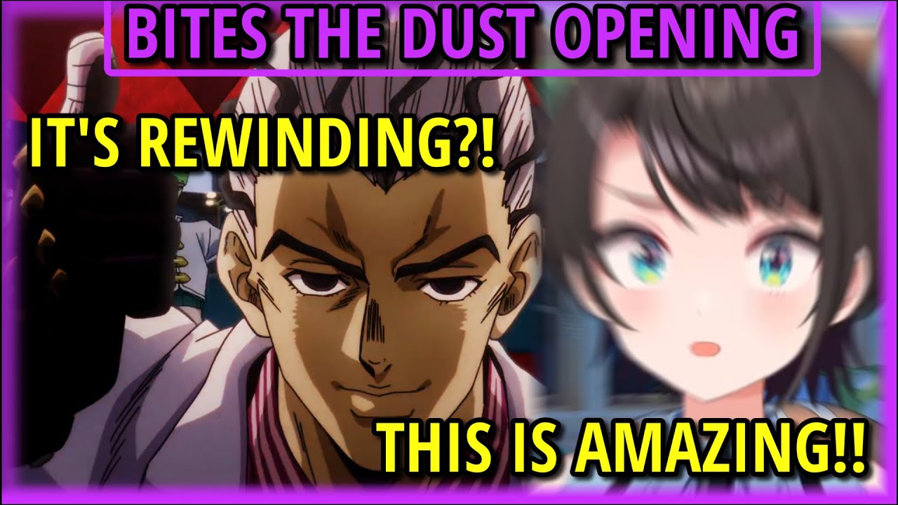 Subaru's Excited Reaction To The Bites The Dust OP 【Hololive / Eng Sub ...