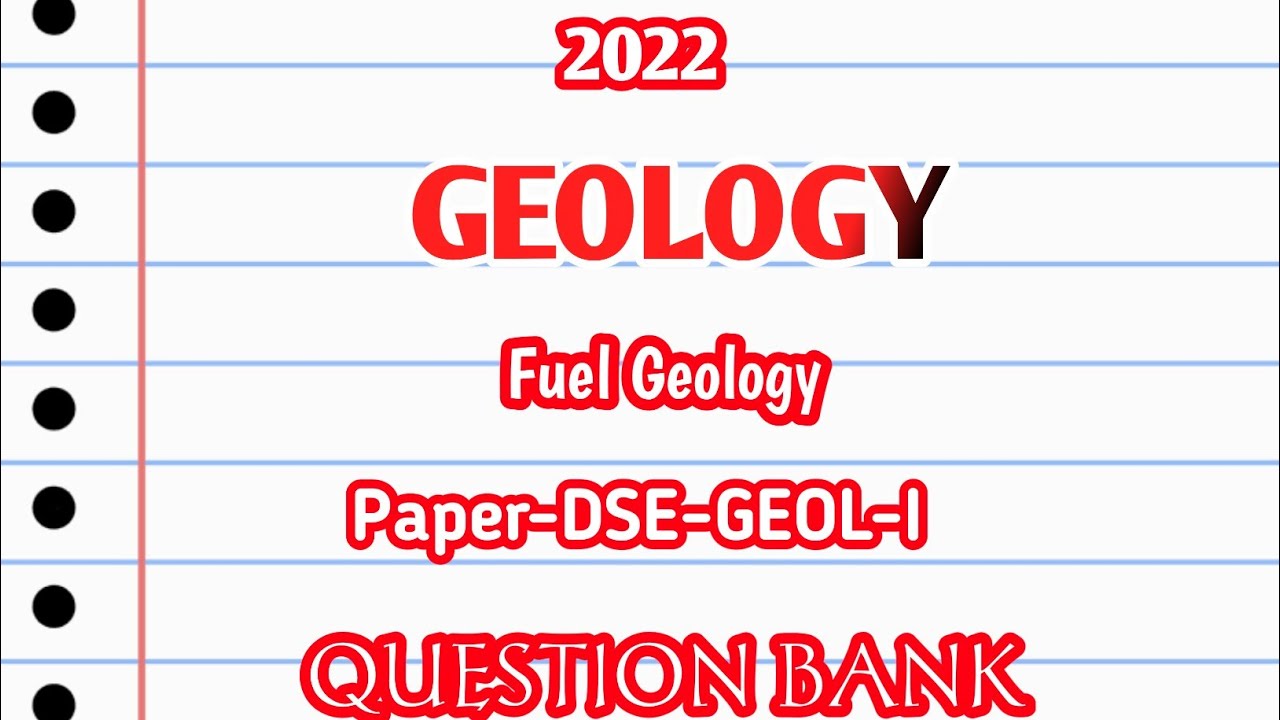 BSC 5th sem Geology paper-V-DSE-Geol-I //MSCB University #shorts - YouTube