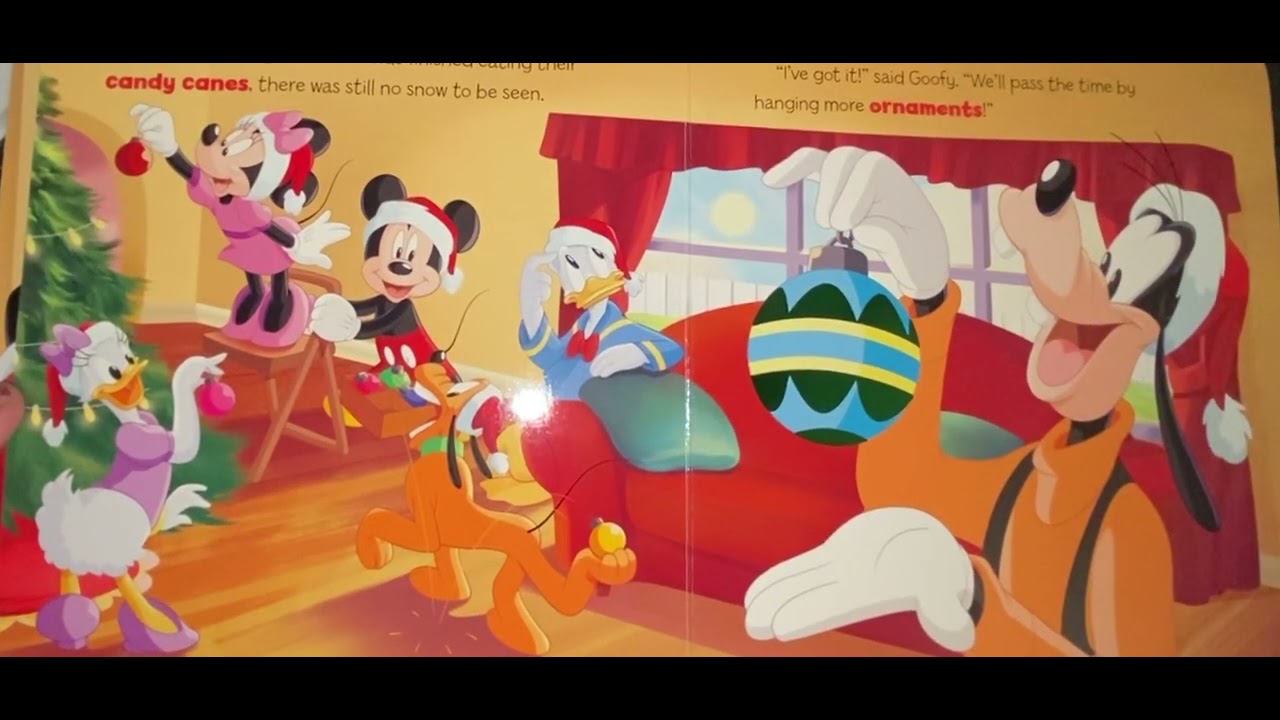 Mickey’s snowy Christmas 🎄#mickeymouse#christmasbooks#christmasstory# ...