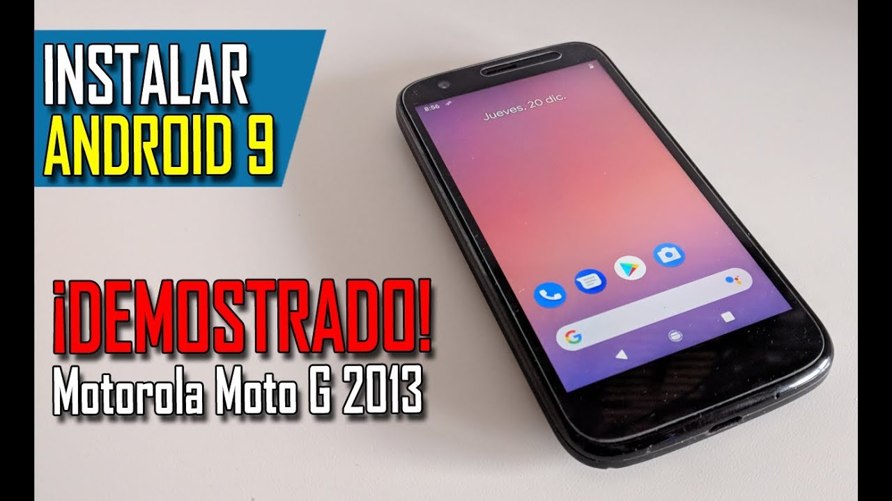 Como instalar Android 9 en Smartphone de 2013 ? 🤔 - YouTube