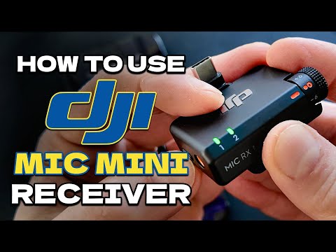 How to Use the DJI Mic Mini Receiver – Step-by-Step Guide! #DJIMic #iPhoneAudio #WirelessMicrophone