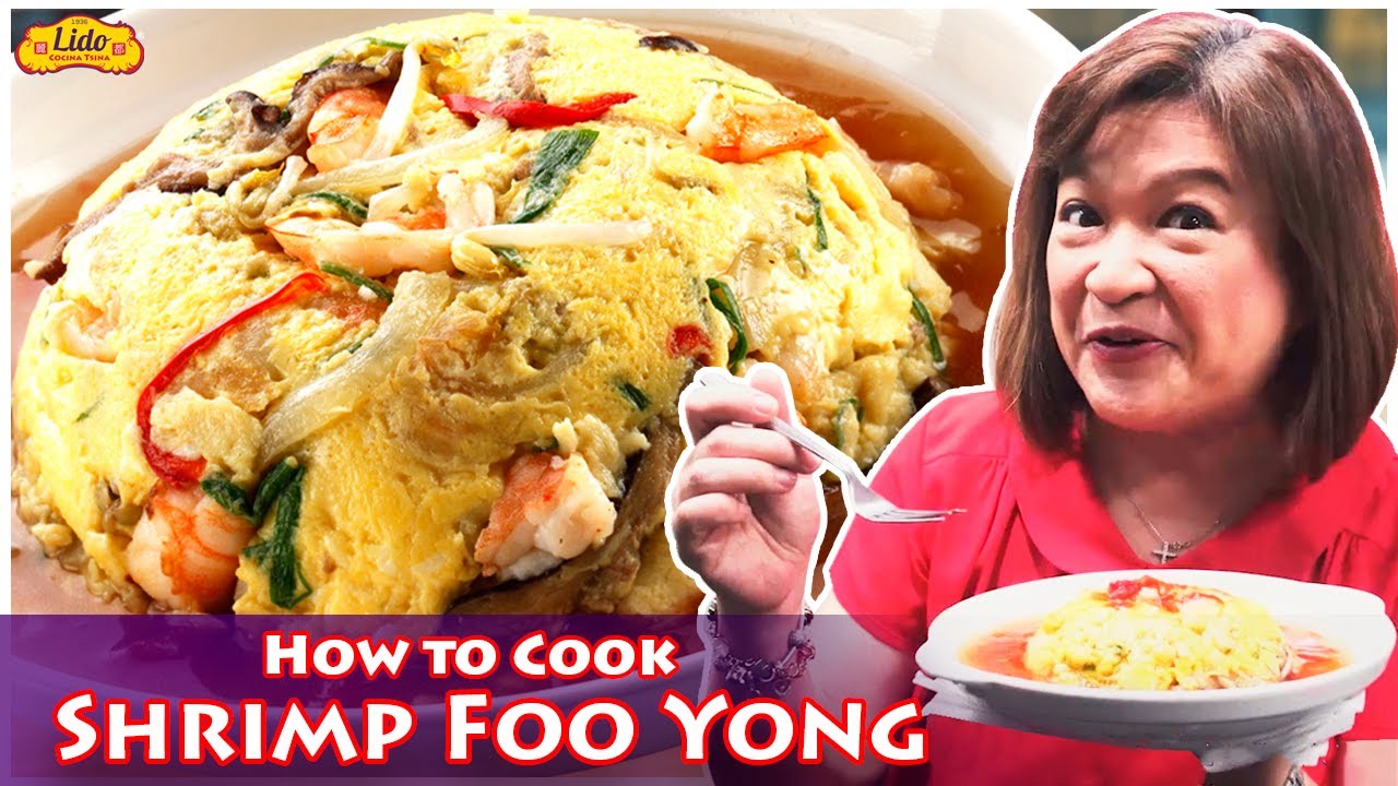 How To Cook Lido's Shrimp Foo Yong | LIDO COCINA TSINA - YouTube