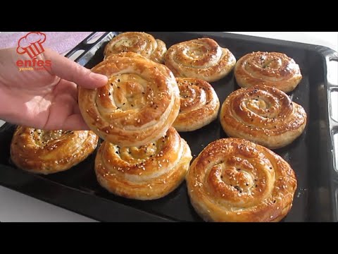 ✅ Lezzeti Dillere Destan Efsane Böreğim🔝Patatesli El Açma Kolay Porsiyon Gül Böreği▶️Enfes Bir Tarif