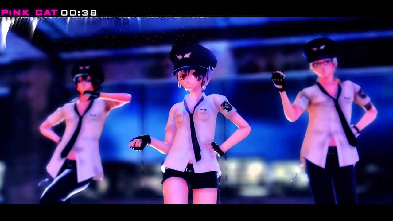 【MMD】Pink Cat - YouTube