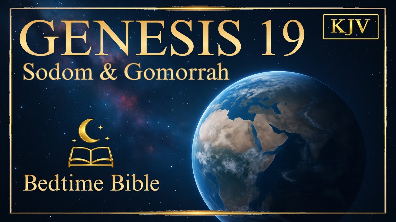 Genesis 19 (KJV) | The Destruction of Sodom & Gomorrah | Bible Reading ...