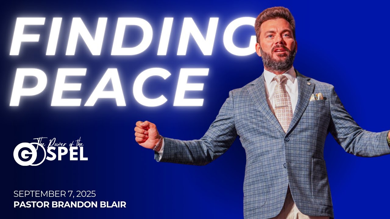 Finding Peace || Pastor Brandon Blair - YouTube
