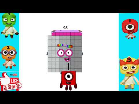 Numberblocks Numberblocks 0 to 1200 Learn to Count Remix - YouTube